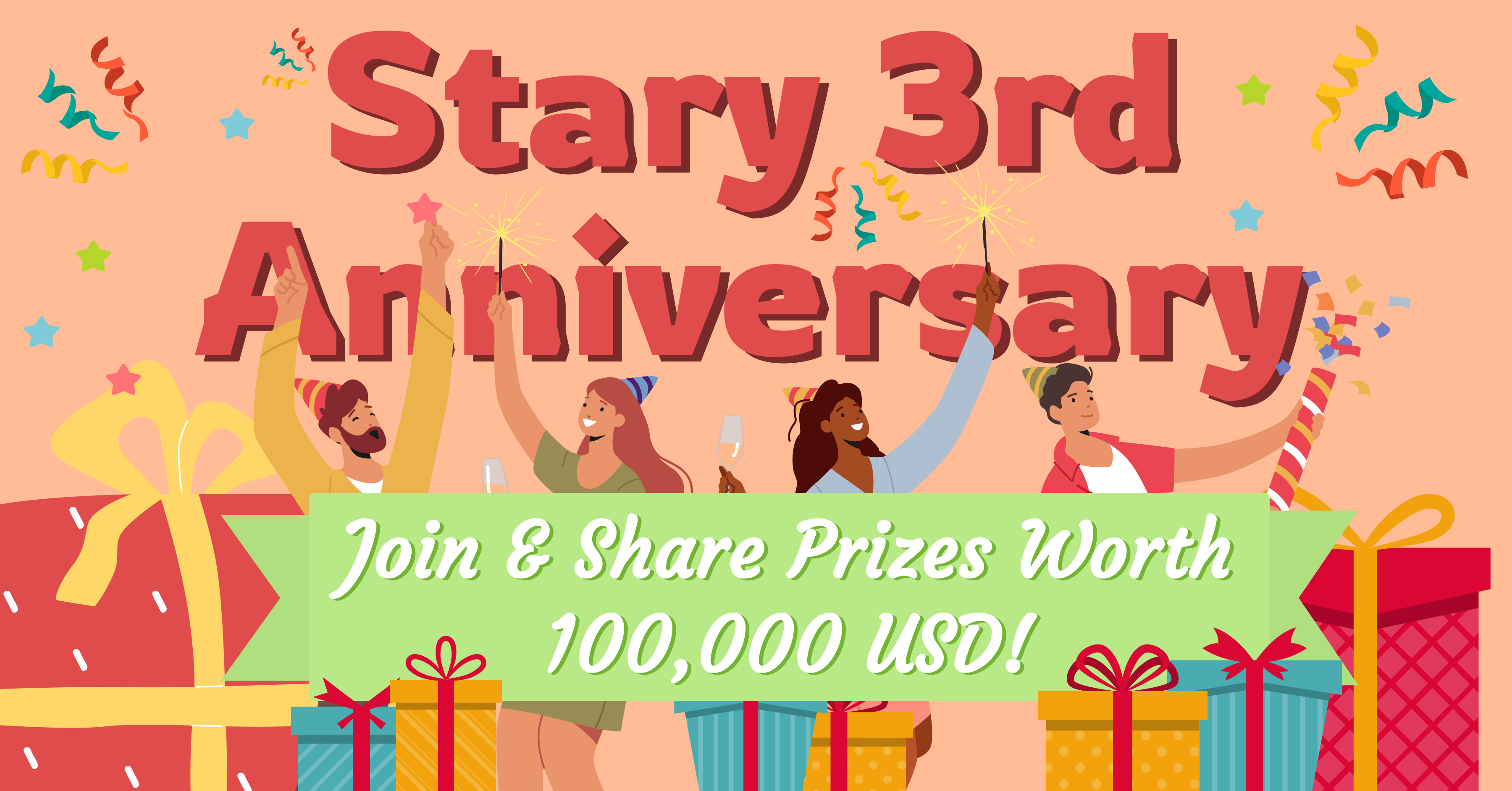 Stary 3rd Anniversary | Stary Writing