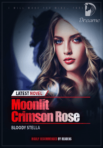 Moonlit Crimson Rose-Dreame